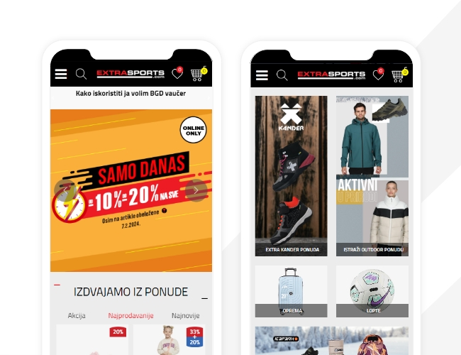 Extra Sports internet prodavnica | NB SHOP